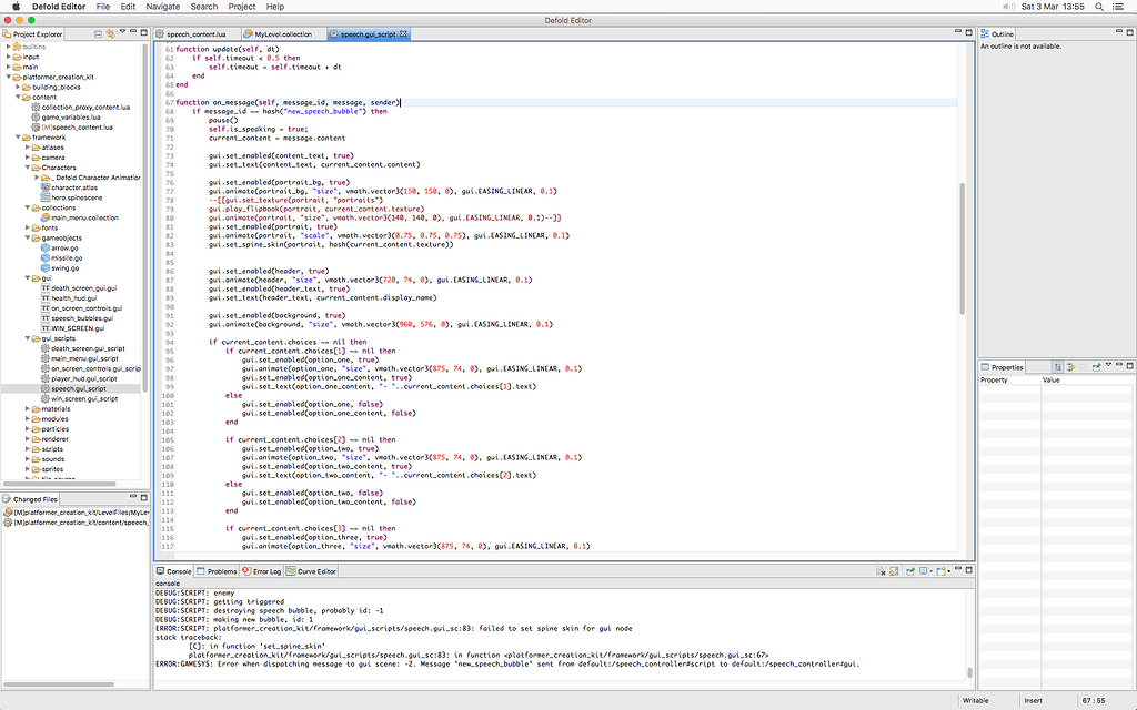 Error: failed to set spine skin for gui node - Questions - Defold game engine forum