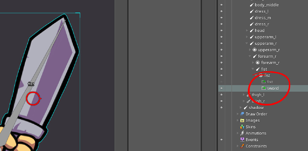 Spine. Changing equipments [SOLVED] - Questions - Defold game engine forum