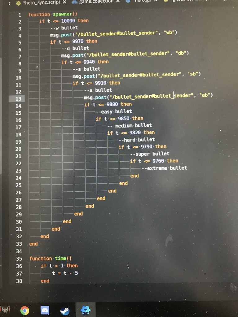 Update timer frequency while running(HALP) - Questions - Defold game engine forum