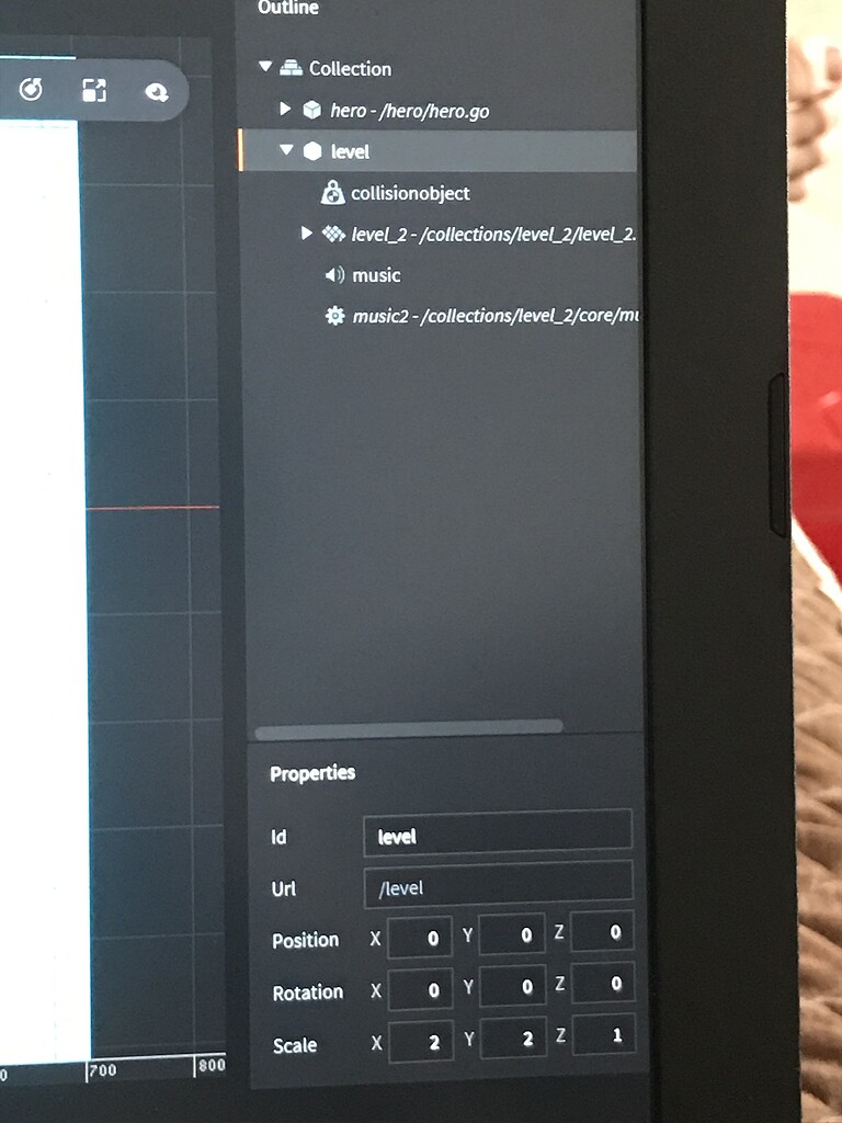 Tilemap collision object does not scale (SOLVED) - Bugs - Defold game engine forum