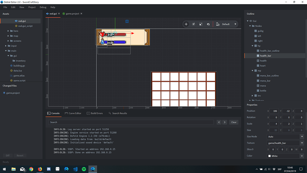 GUI Box node in game doesn't look like in the editor (SOLVED) - Questions - Defold game engine forum