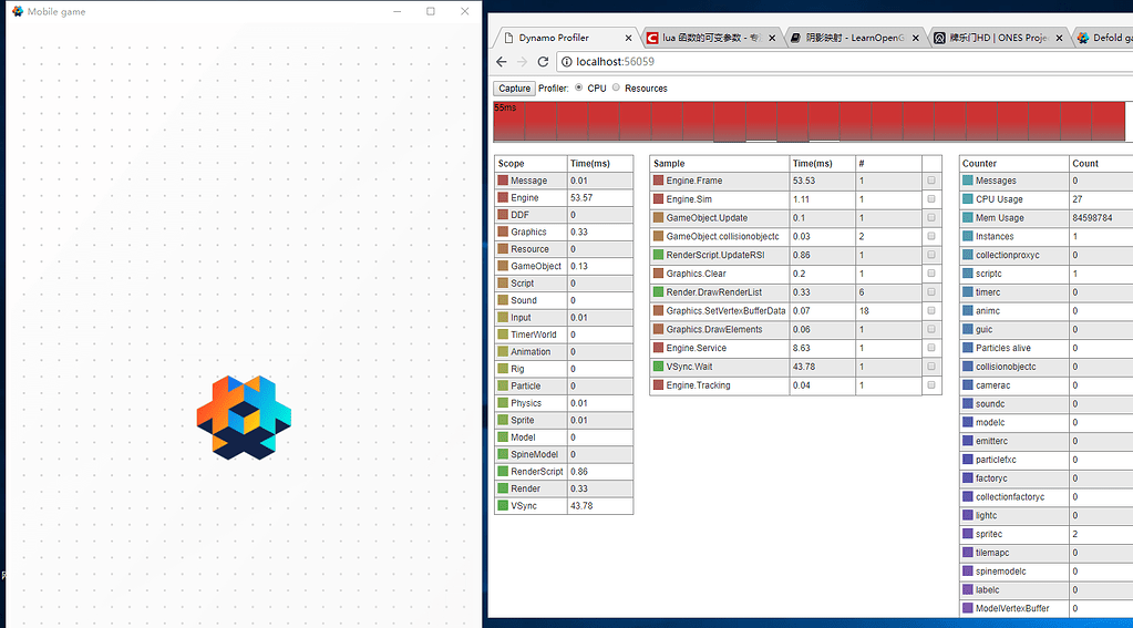 Game runs very slow on PC and Android (DEF-3006) (SOLVED) - Page 2 - Bugs - Defold game engine forum