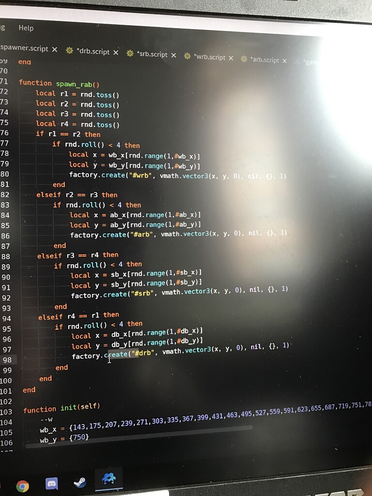 Factory objects reacting to changes from one another - Questions - Defold game engine forum