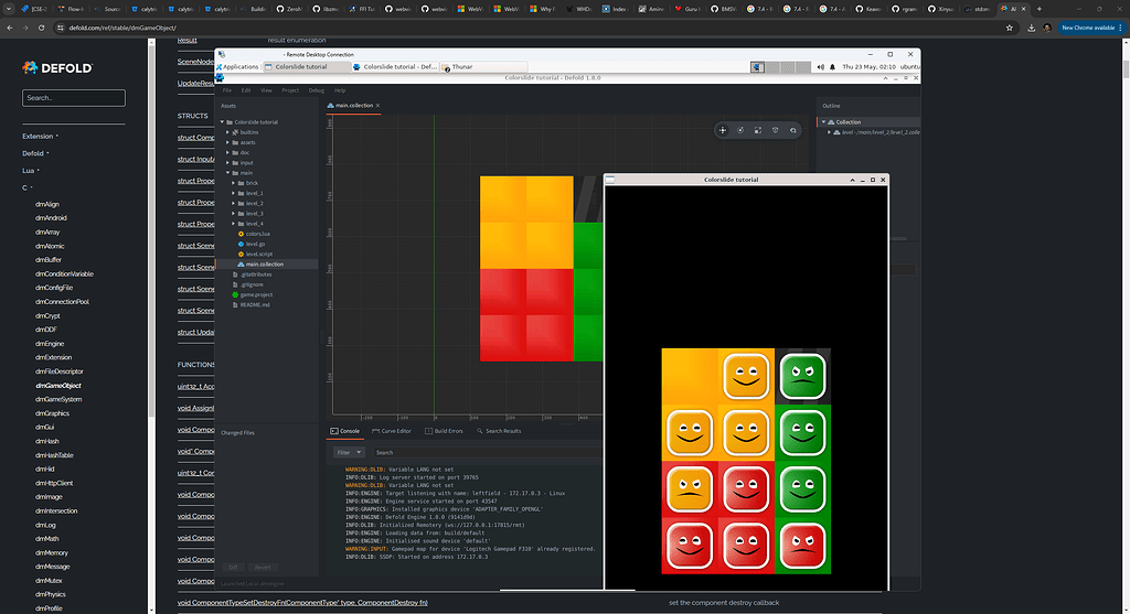Remote Desktop Defold - The Defoldmine - Defold game engine forum
