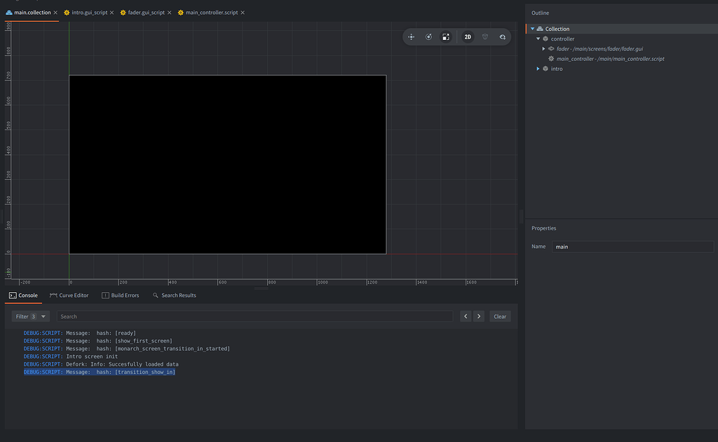 [SOLVED] Clear steps to use the monarch transition feature - Questions - Defold game engine forum