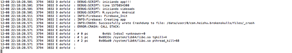 Firebase error (SOLVED) - Bugs - Defold game engine forum