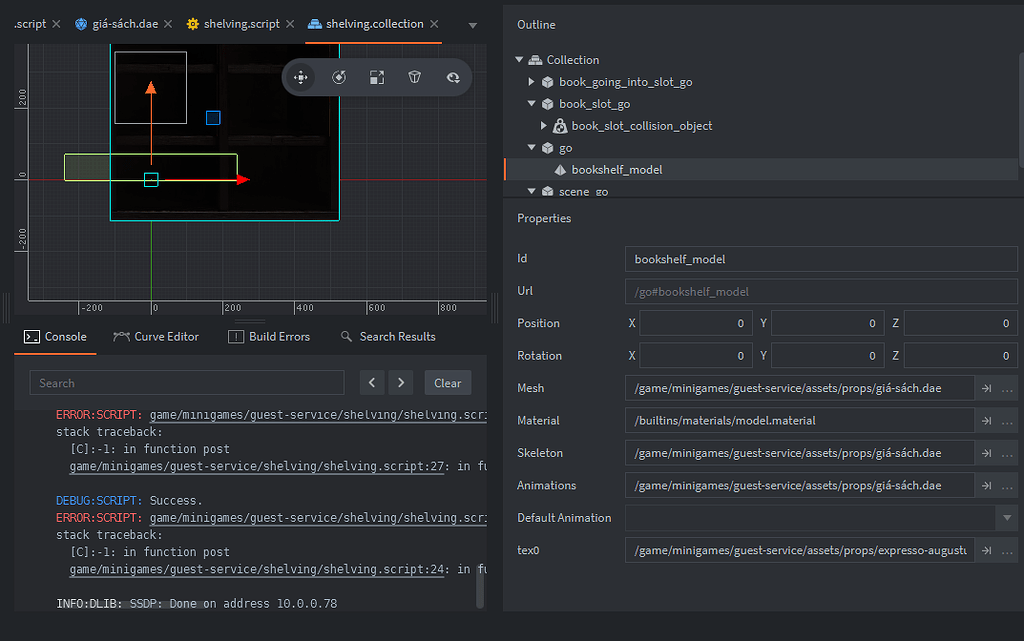 3d object doesn't show up in game - Questions - Defold game engine forum