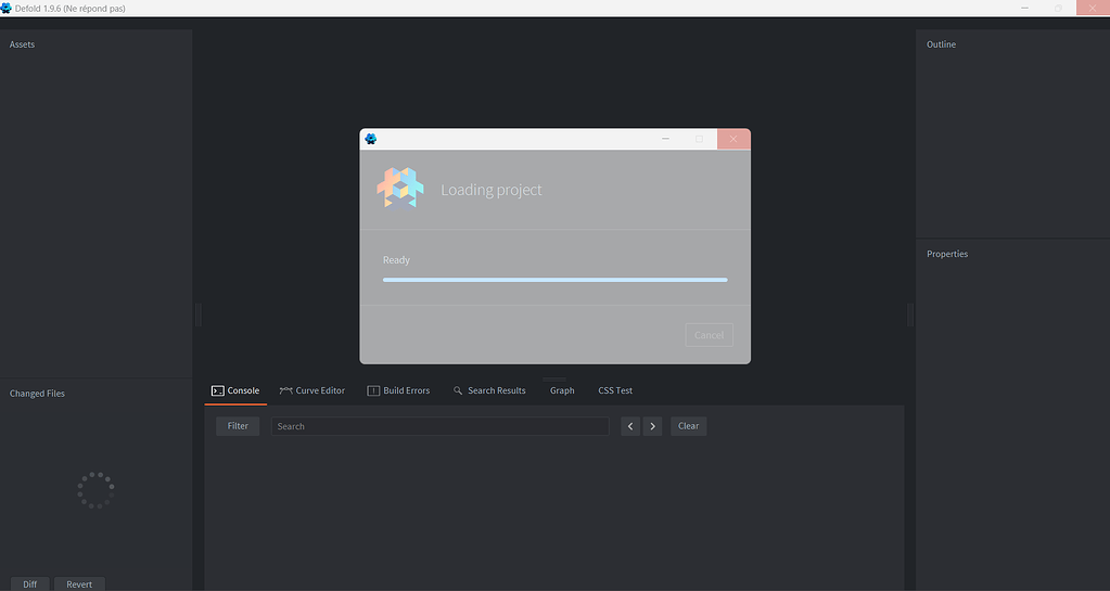 Defold Won’t Respond When Opening Projects - Bugs - Defold game engine forum