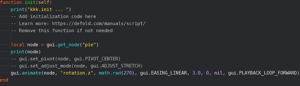 Gui.animate rotation but also scales - Questions - Defold game engine forum