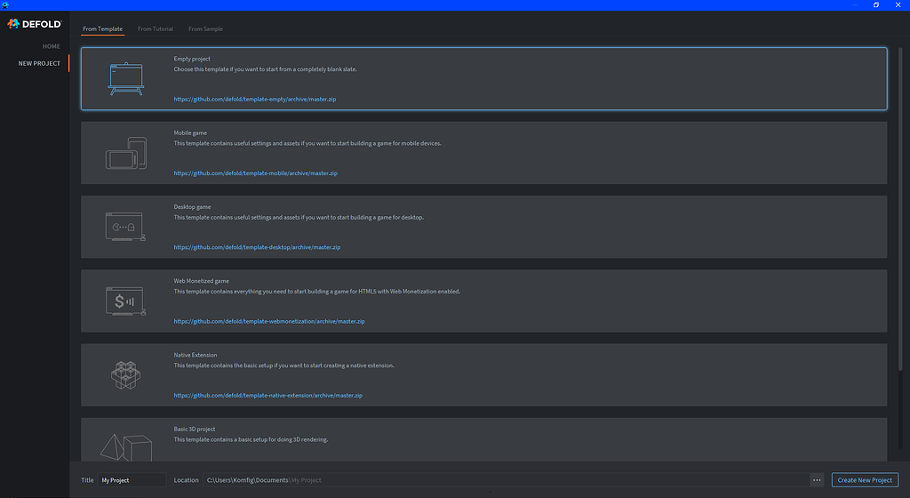 In what template can I create an endless runner - Questions - Defold game engine forum