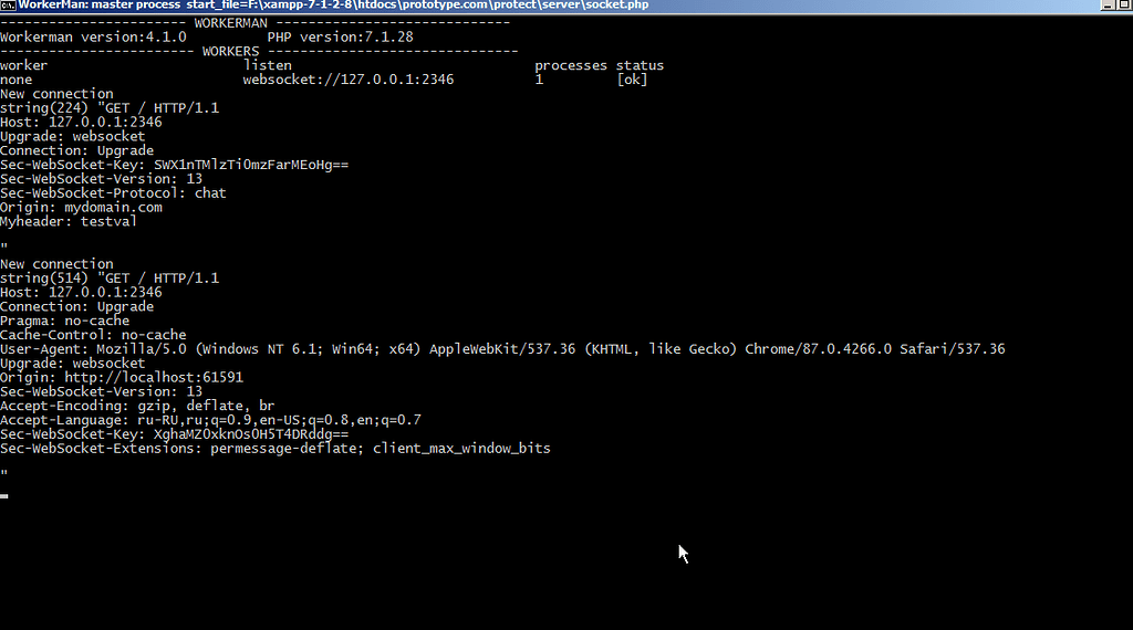 Websocket custom header in HTML5 for AUTH info (SOLVED) - Questions - Defold game engine forum