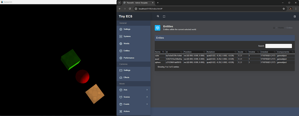 Tiny ECS + Http Server - Dev diaries - Defold game engine forum