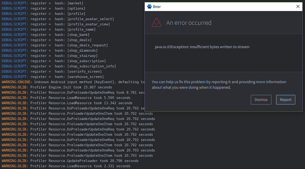 Dmengine doesn't work on samsung phones - Bugs - Defold game engine forum