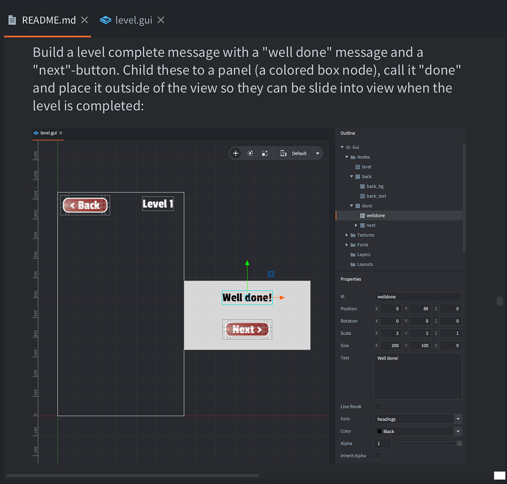 Colorslide tutorial: button vs. panel render help? - Questions - Defold game engine forum