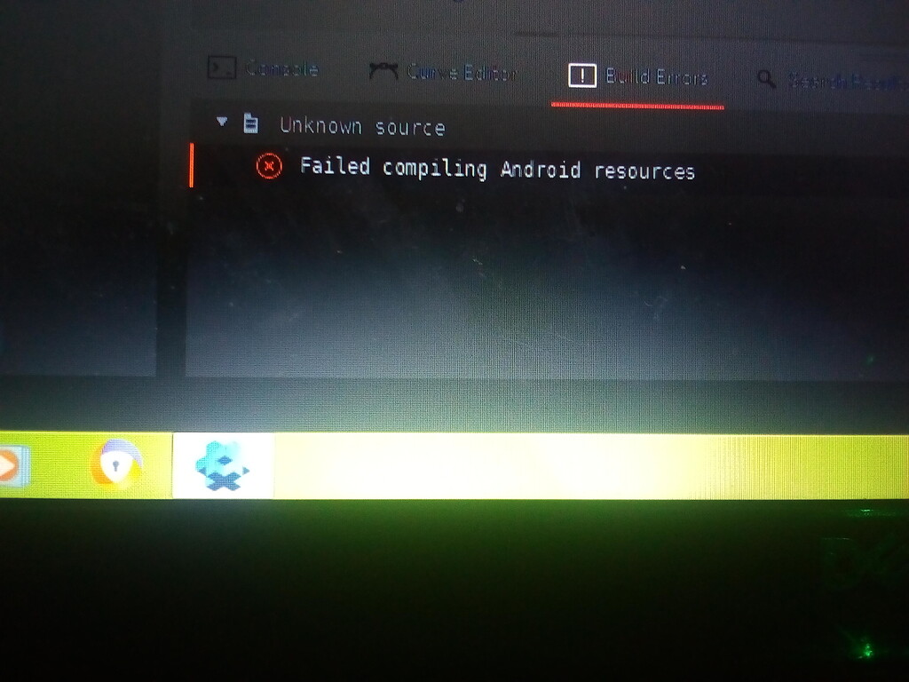 Error - Failed compiling Android resources - Bugs - Defold game engine forum